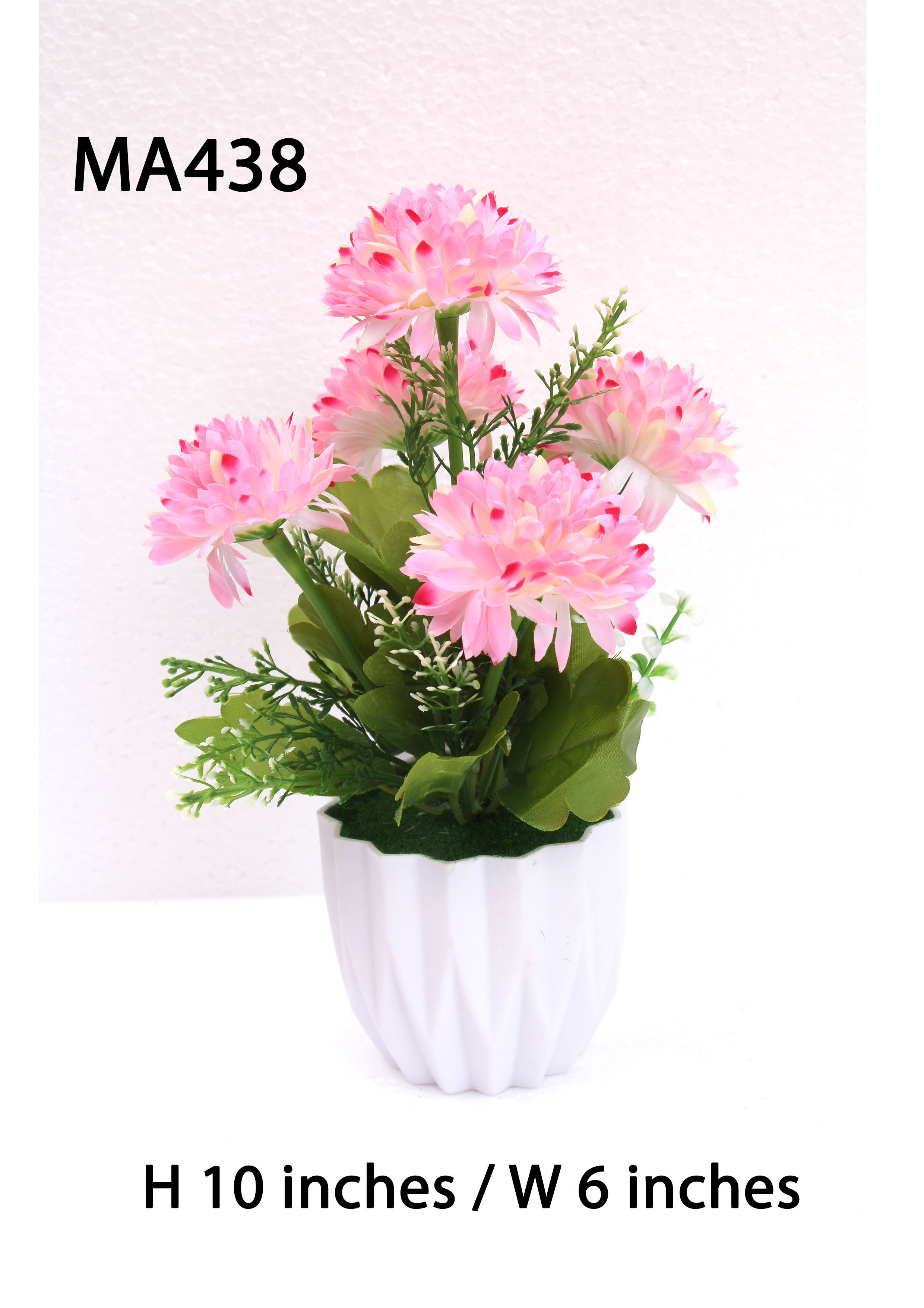 MA438 Mum Pot Arrangement | Muhil Artificial Plants